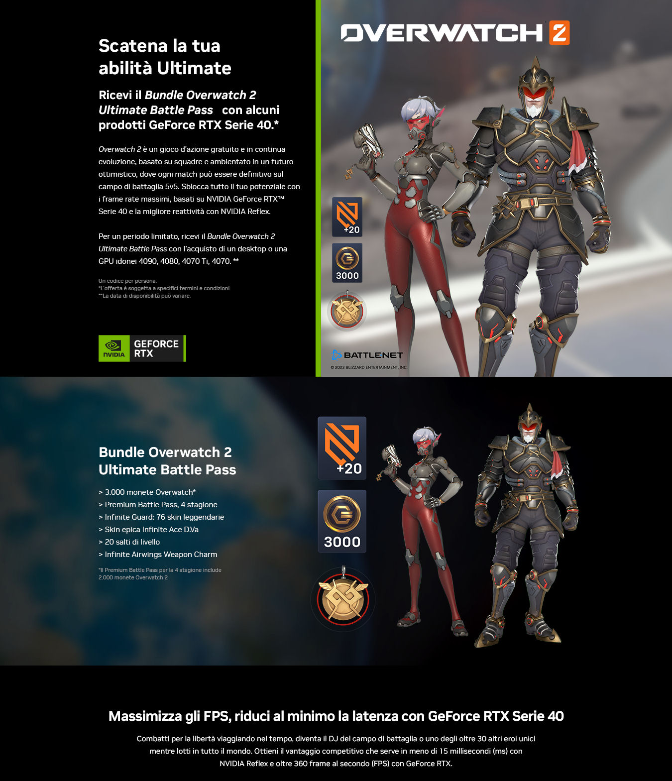 Bundle Overwatch 2 - GeForce RTX